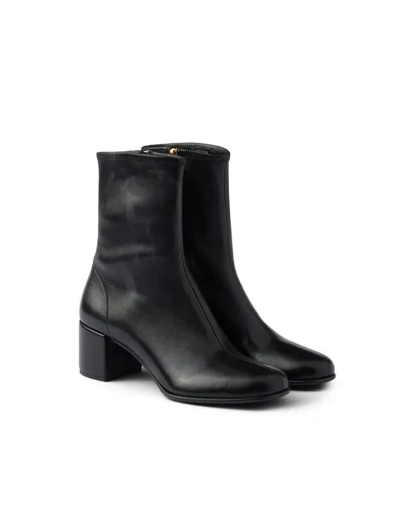 Prada Stretch Nappa Leather Booties