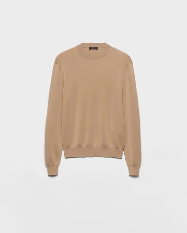 Prada Cashmere Crew-neck Sweater