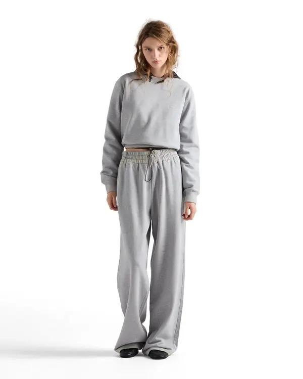 Prada Cotton Crew-neck Sweatshirt