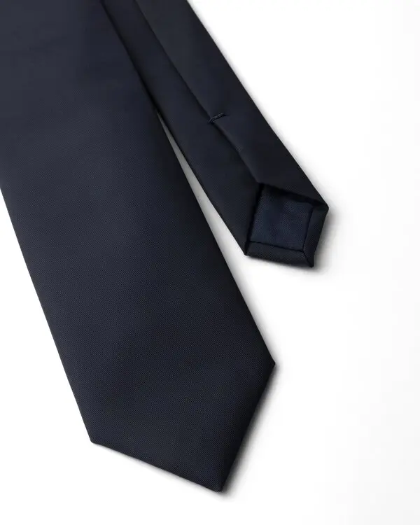 Prada Re-nylon Tie - Blue