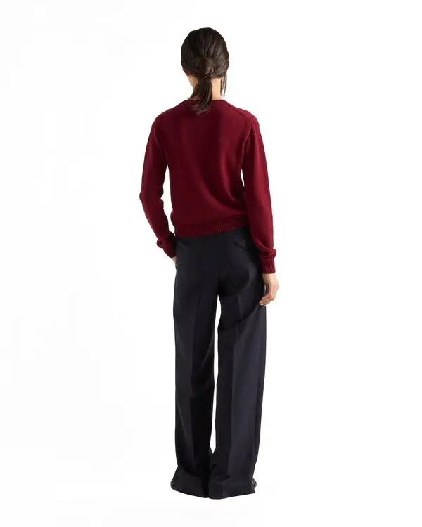 Prada Cashmere Cardigan - Red