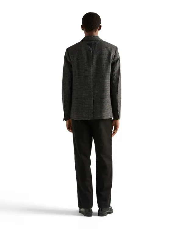 Prada Cotton Wide-leg Pants - Black