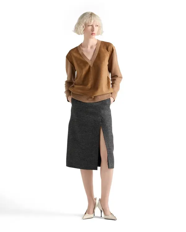 Prada Straight Fit Skirt