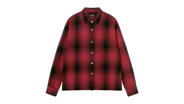 StÜssy Loose Weave Plaid Shirt