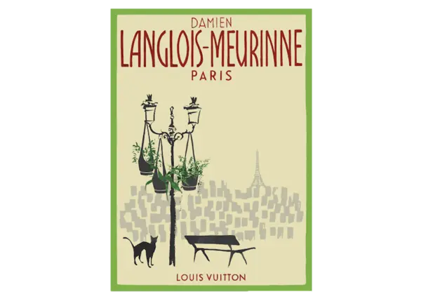LOUIS VUITTON Poster Of Damien Langloismeurinne R99686 - Multicolor