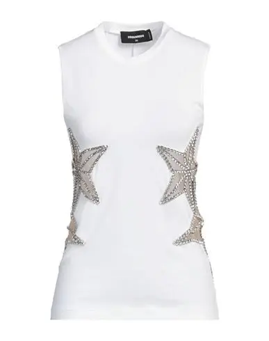 Dsquared2 T-shirt With Appliqués - White