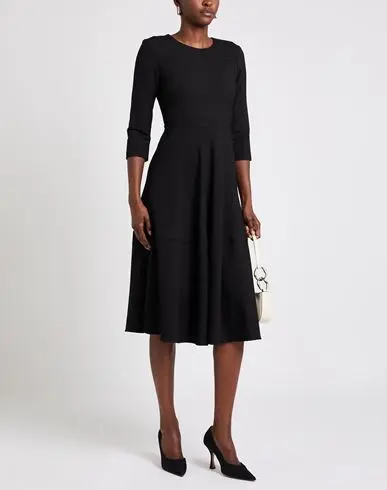 midi dress kaos Kaos Woman Midi dress Military green Size 8 Viscose, Silk