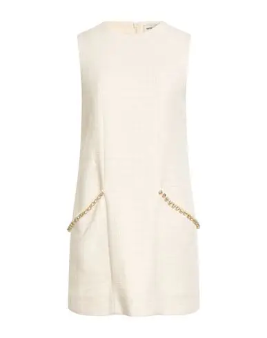 Sandro Mini Tweed Bodycon Dress - Ivory