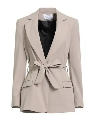 KAOS Belted Single-breasted Blazer - Beige