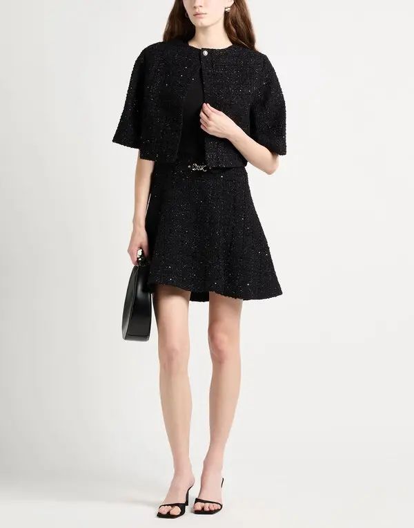 Maje Tweed And Jersey Co-ord Set