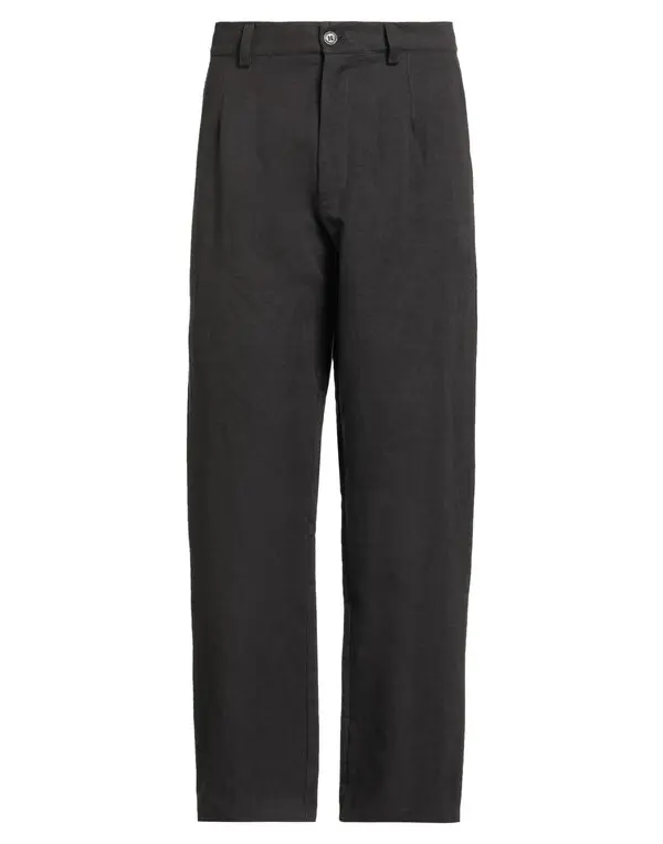 Masnada Wool And Linen Straight Leg Pants