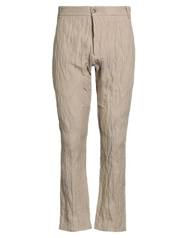 Masnada Pants Size Cotton, Linen, Metallic Fiber