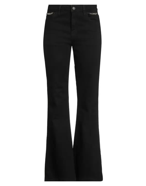 Maje Flared Jeans With Appliqués