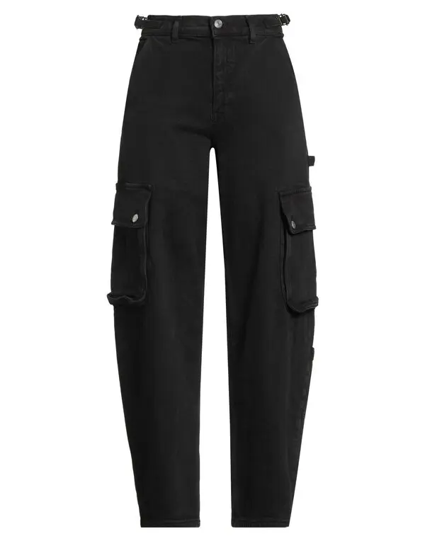 Maje High-waisted Cargo Jeans