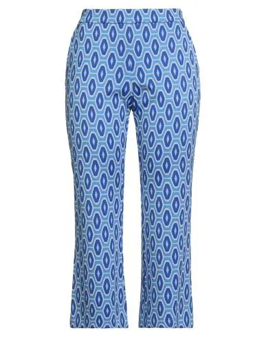 Malìparmi Bootcut Jacquard Knit Pants - Blue