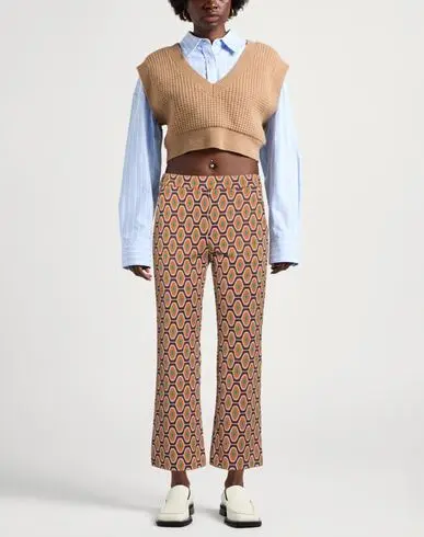Malìparmi Jacquard-knit Bootcut Pants