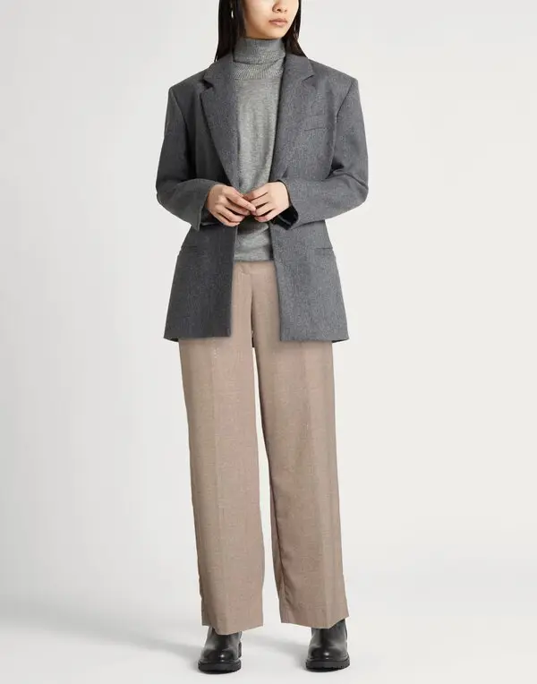 Peserico Wide Leg Flannel Pants