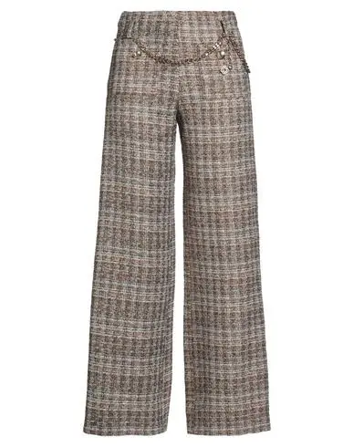 Maje Tweed Wide-leg Pants