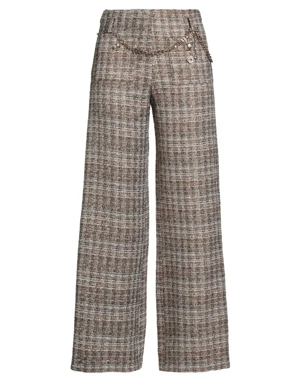 Maje Tweed Wide-leg Pants