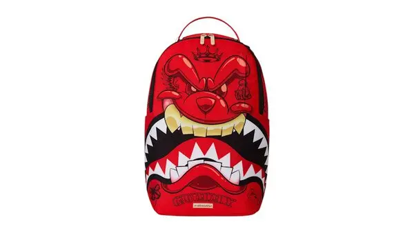 SPRAYGROUND Diablo Big Mean Shark Bite Backpack - Multicolor