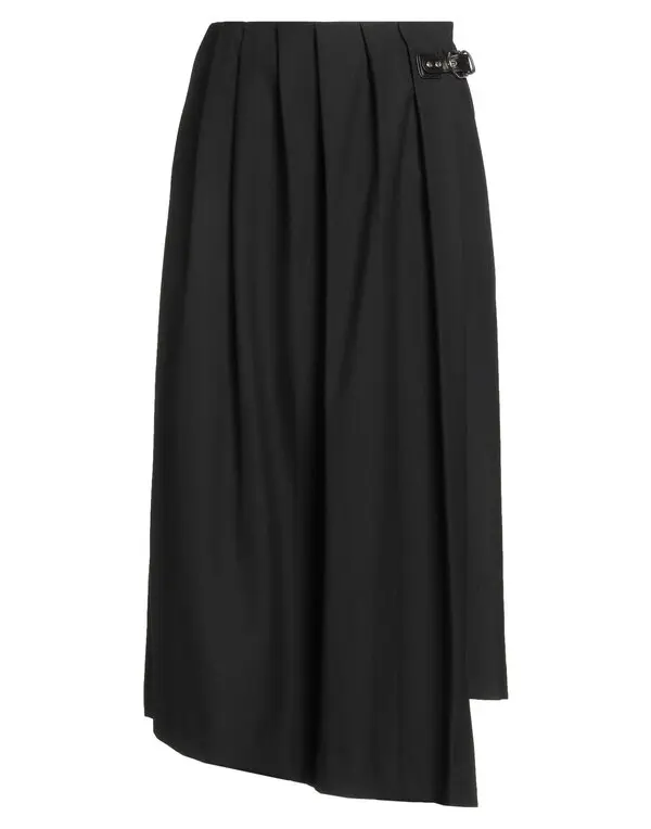 Maje Midi Pleated Wrap Skirt