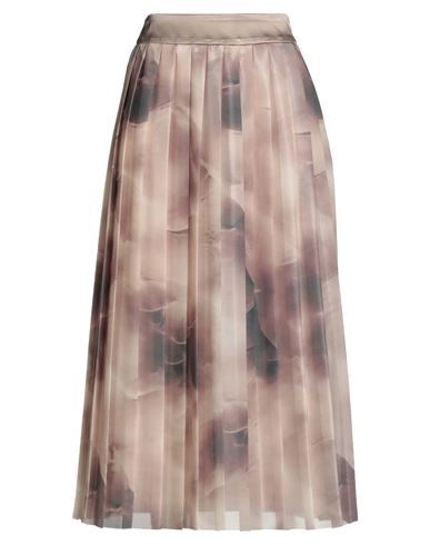 Peserico Pleated Midi Skirt - Sand