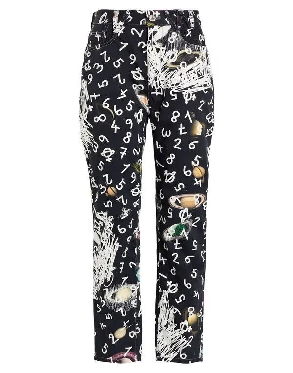 VIVIENNE WESTWOOD Multicolor Gabardine Tapered Trousers