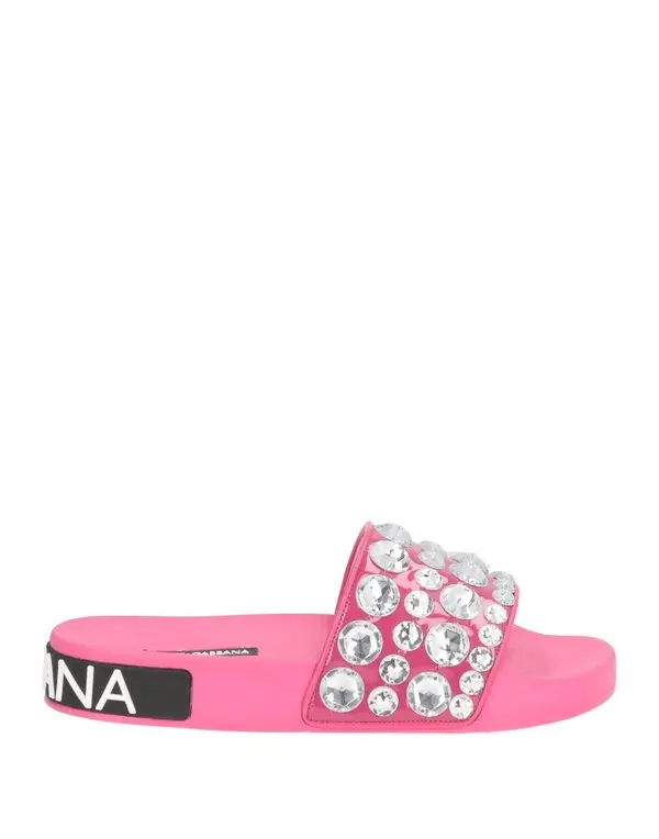 Dolce & Gabbana Embellished Slide Sandals