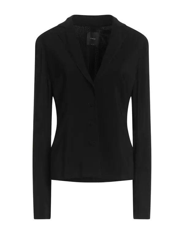 Pinko Single-breasted Crepe Blazer
