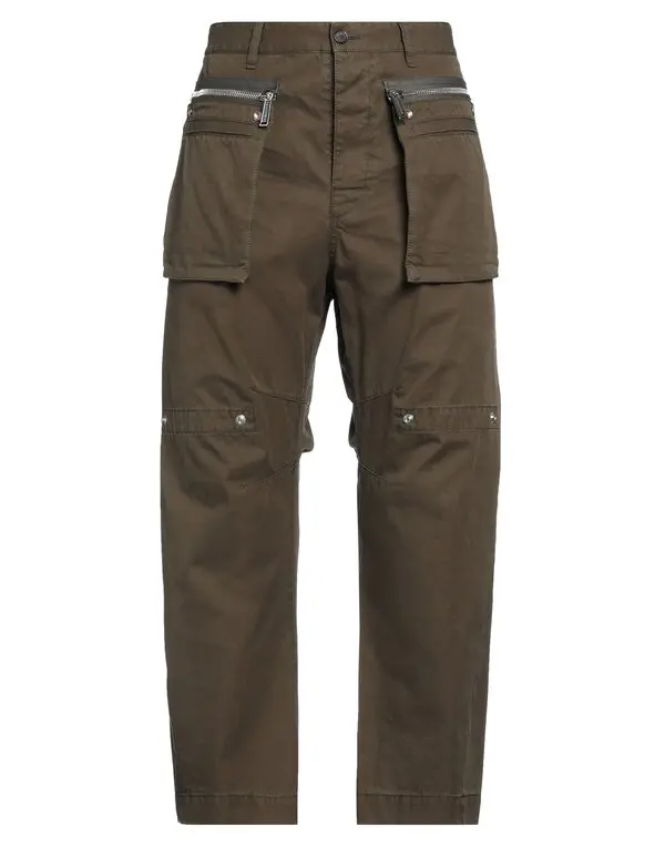 Dsquared2 Cotton Military Pants - Green