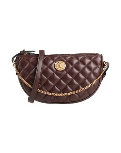 Versace Quilted Leather Cross-body Bag - Brown