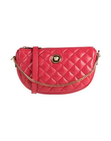 Versace Quilted Leather Cross-body Bag - Red