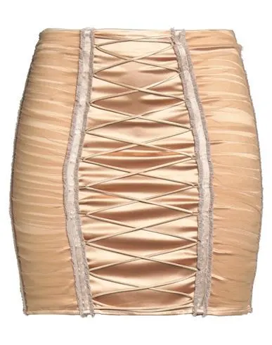 Elisabetta Franchi Mini Pencil Skirt - Beige