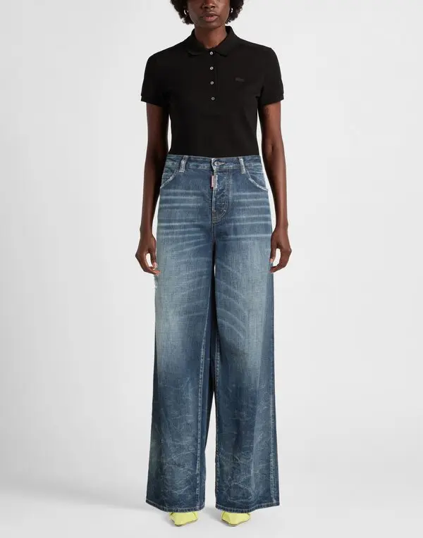 Dsquared2 Cotton Wide-leg Jeans