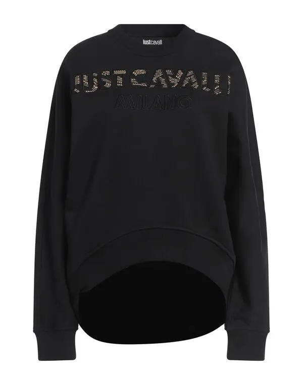Just Cavalli Cotton Sweatshirt With Logo
