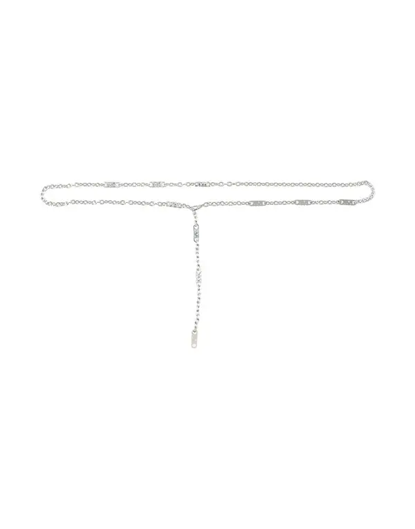 Michael Kors Skinny Belt - Silver