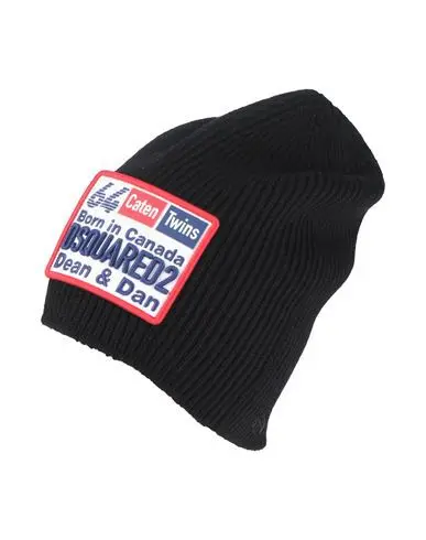 Dsquared2 Wool Beanie - Black