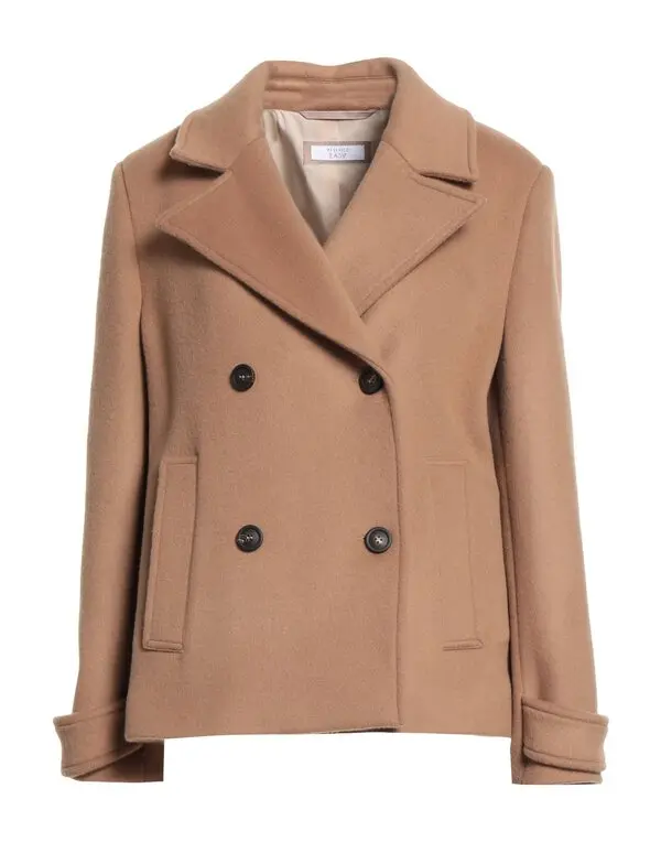 Peserico Pea Coat Wool Blend
