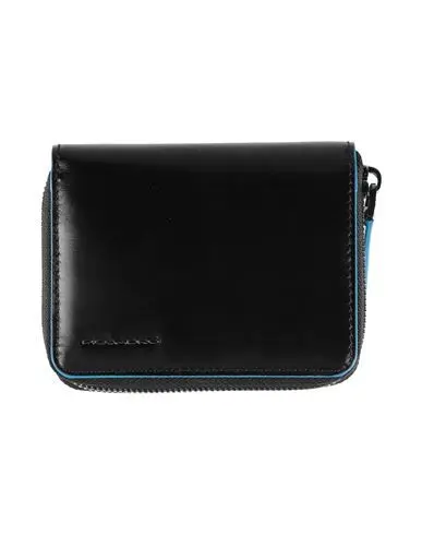 PIQUADRO Wallet Cow Leather - Black