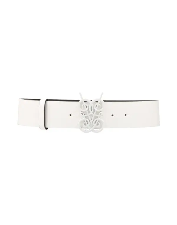 Giambattista Valli Leather Corset Belt In White - 73% Off  display picture 2