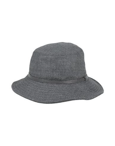 Brunello Cucinelli Virgin Wool Bucket Hat - Lead