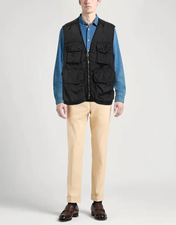 HISTORIC Nylon Vest With Embroidered Logo