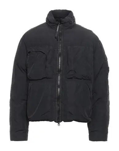 C.P. COMPANY Puffer Jacket With Detachable Hood - Black