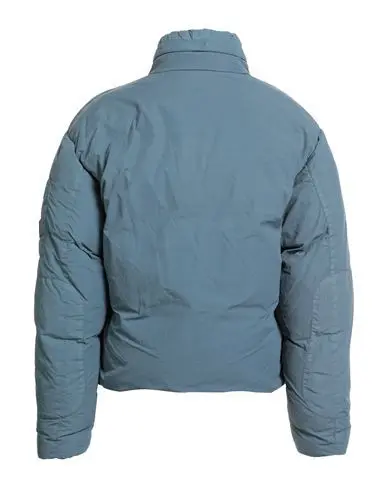 C.P. COMPANY Puffer Jacket With Detachable Hood - Blue