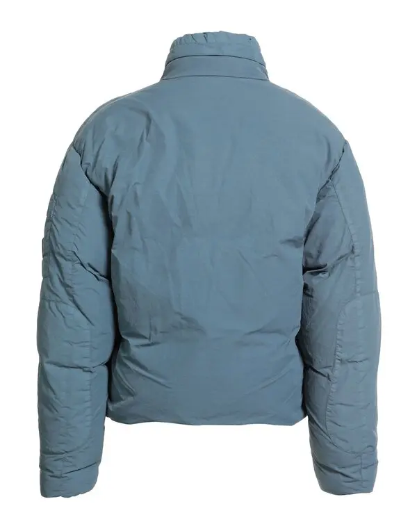 C.P. COMPANY Puffer Jacket With Detachable Hood - Blue