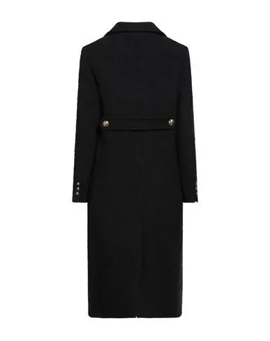 Sandro Coat In Cotton, Synthetic Fibers, Wool, And Alpaca Wool