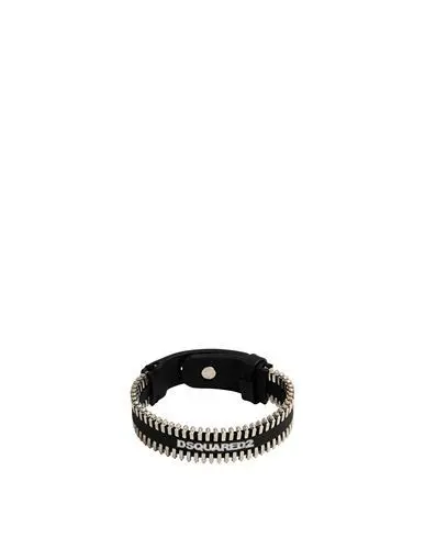 Dsquared2 Calfskin And Brass Bracelet - Black