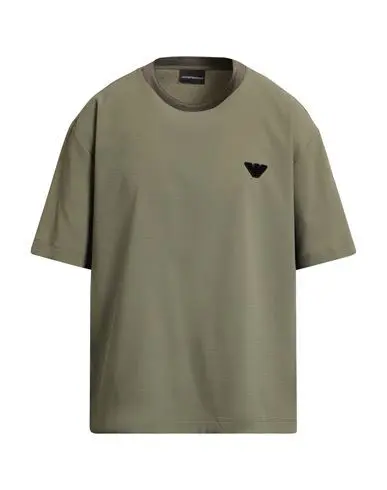 Emporio Armani T-shirt Pastel Size Polyester, Elastane - Beige
