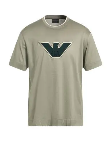 Emporio Armani T-shirt Size Lyocell, Cotton - Sage Green
