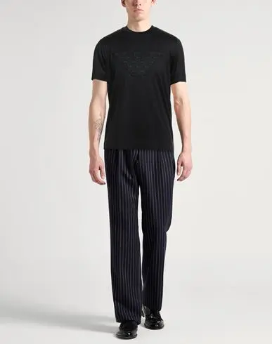 Emporio Armani T-shirt Size Lyocell, Cotton - Black
